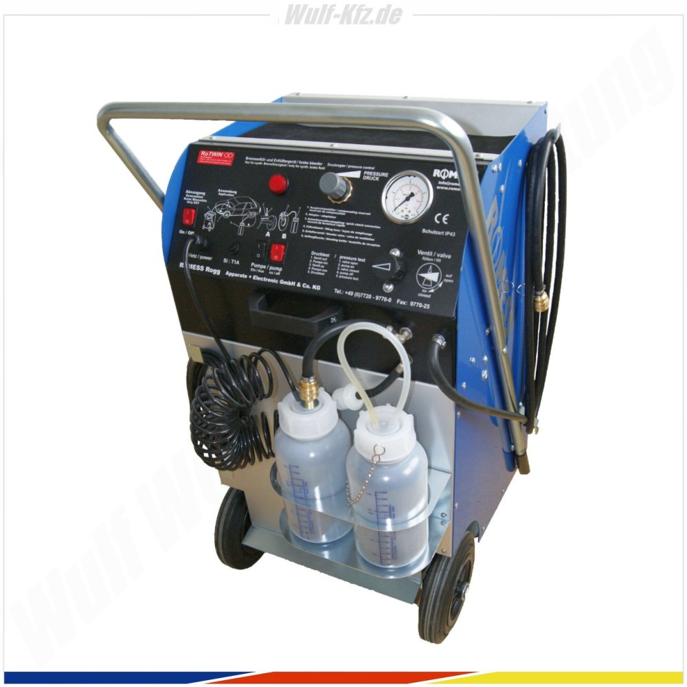 Bremsenentlüftungsgerät Romess SE 30-60 A10 RoTWIN